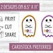 Cute Ghost Gift Holder, Candy Holder, Halloween Gift, Card Printable - Etsy