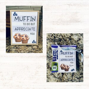 Thank You Breakfast Gift Tags and Signs - Etsy