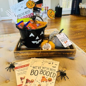 You've Been Booed Printable Halloween Kit We've Been Booed Trick or ...