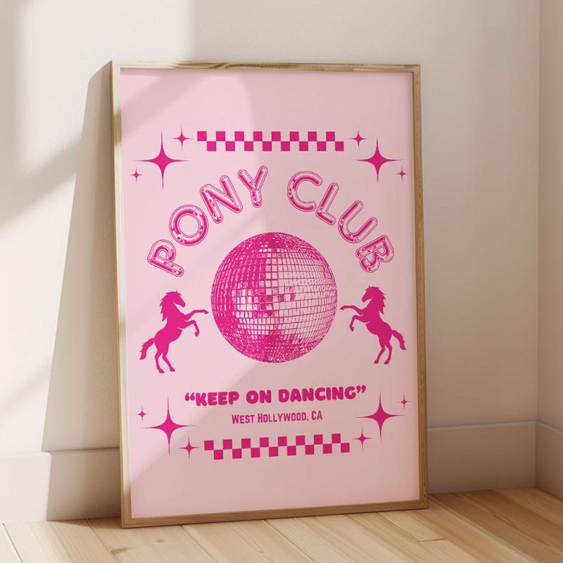 Pink Posters - Etsy