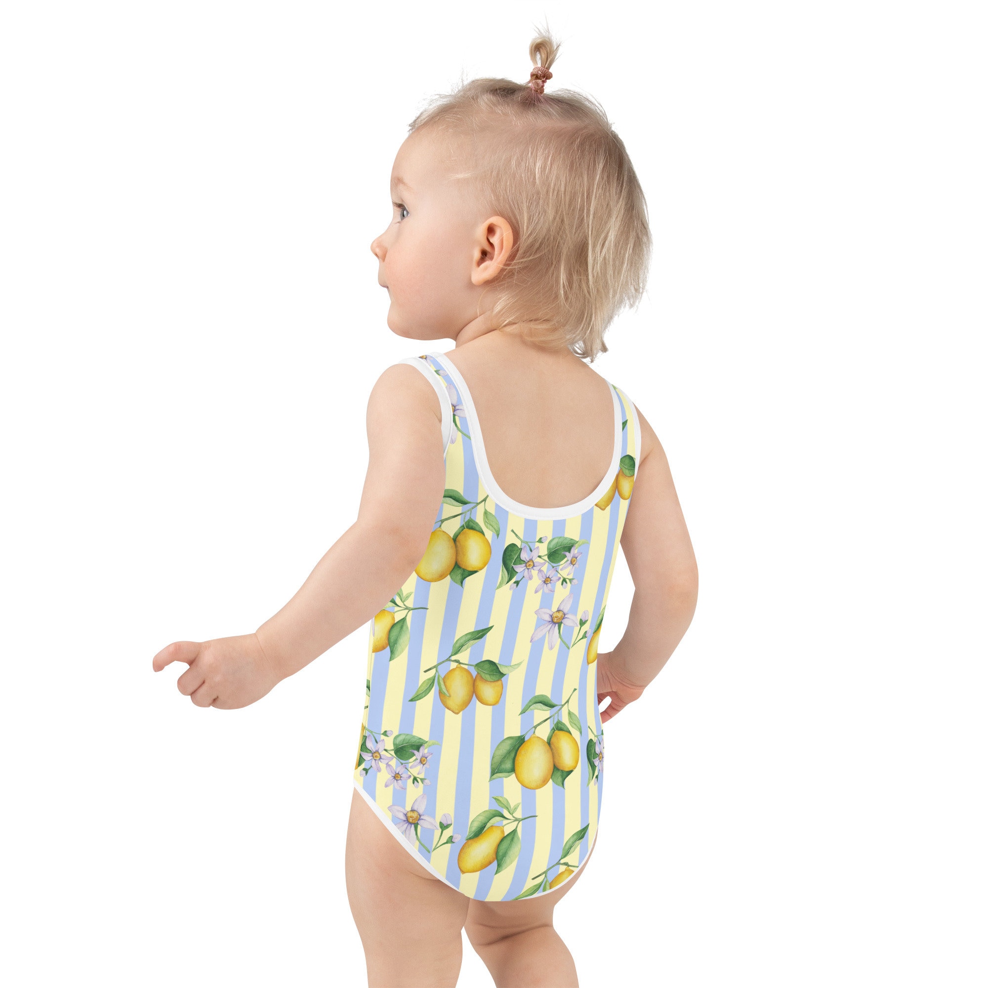 Mädchen Badeanzug Vintage Girl's One Piece Swimsuit for Kids Swimwear ...