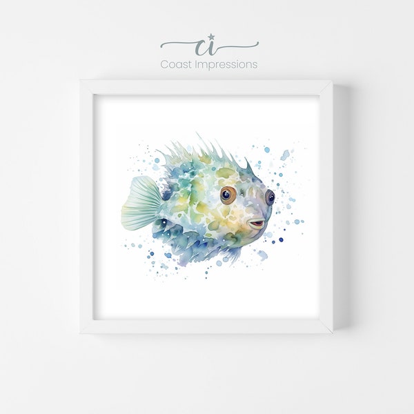 Whimsical Fish Art - Etsy