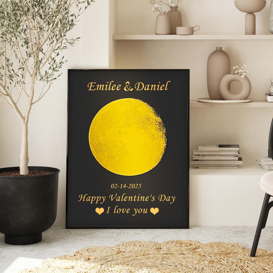 Personalized Moon Phase Wall Art,customized Name,mother's Day Gift,moon ...