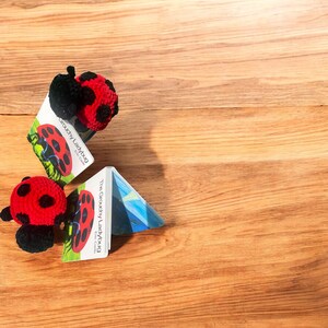 Grouchy Ladybug Crochet Animal and Board Book Set - Etsy