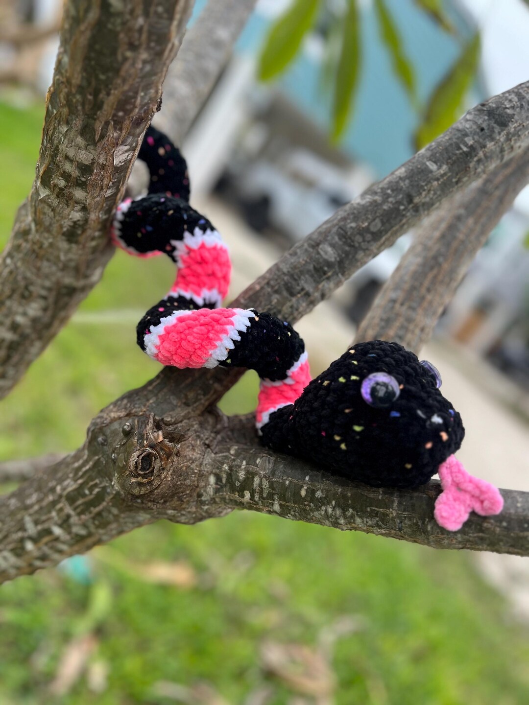 Large Crochet Coiling Snake Stuffie Amigurumi - Etsy