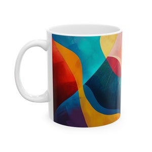 Artistic Abstract Mug 8 - Etsy
