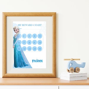 5 Reward Charts for Kids frozen - Etsy