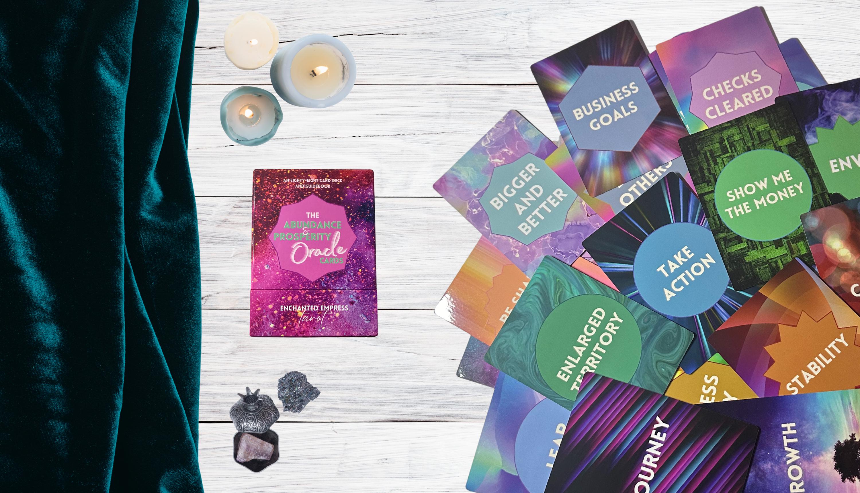 NEW! the Abundance & Prosperity Oracle Cards: an 88 Card Deck and ...