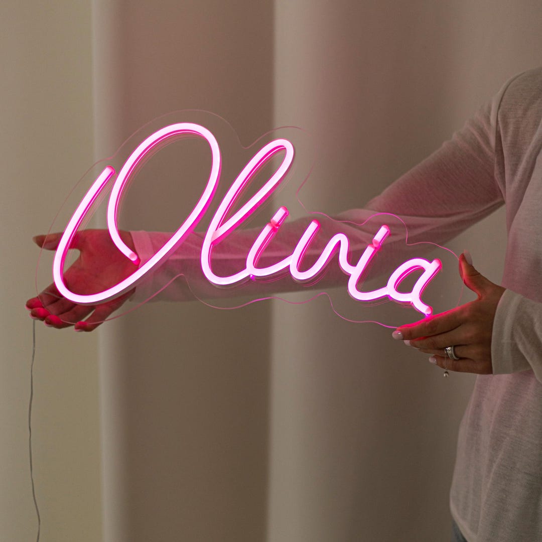 Custom Neon Sing, Led Neon Sign, Name Neon Signs, LED Neon Light Sign ...