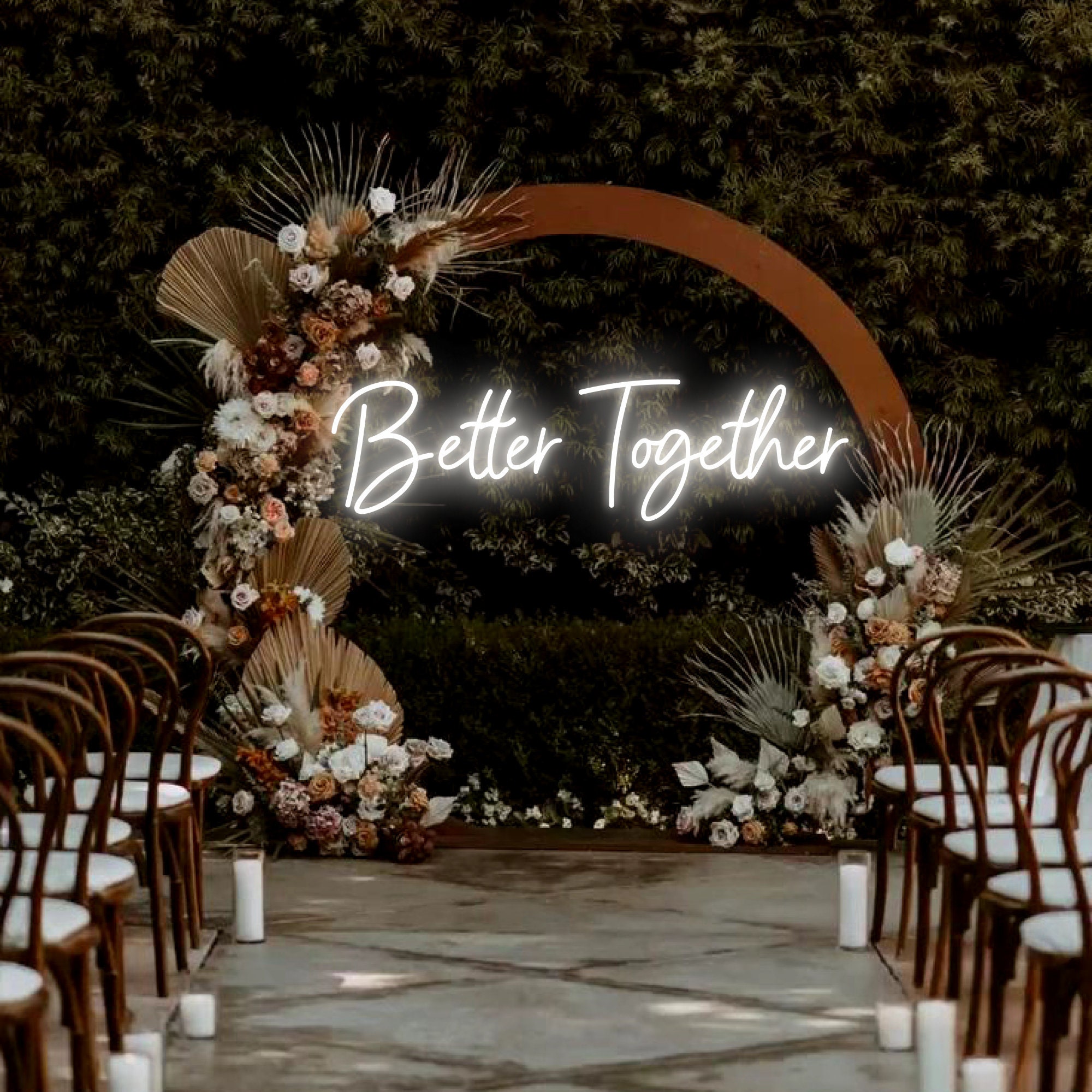 Acrylic Wedding Neon Sign, Wedding Neon Sign Custom, Neon Sign Wedding ...