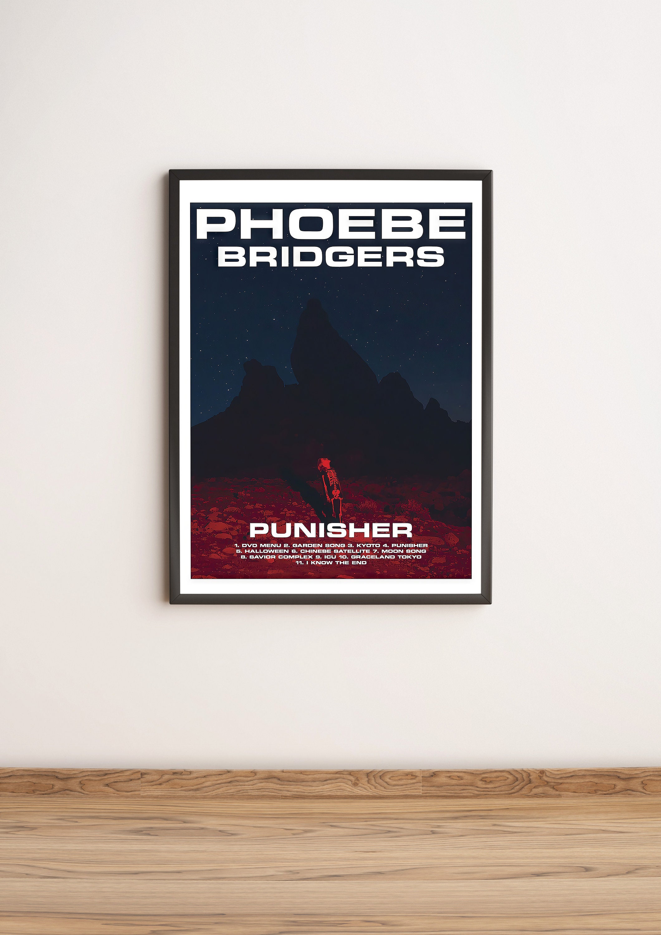 Phoebe Bridgers , Punisher Album Poster, Phoebe Bridgers Poster, Album ...