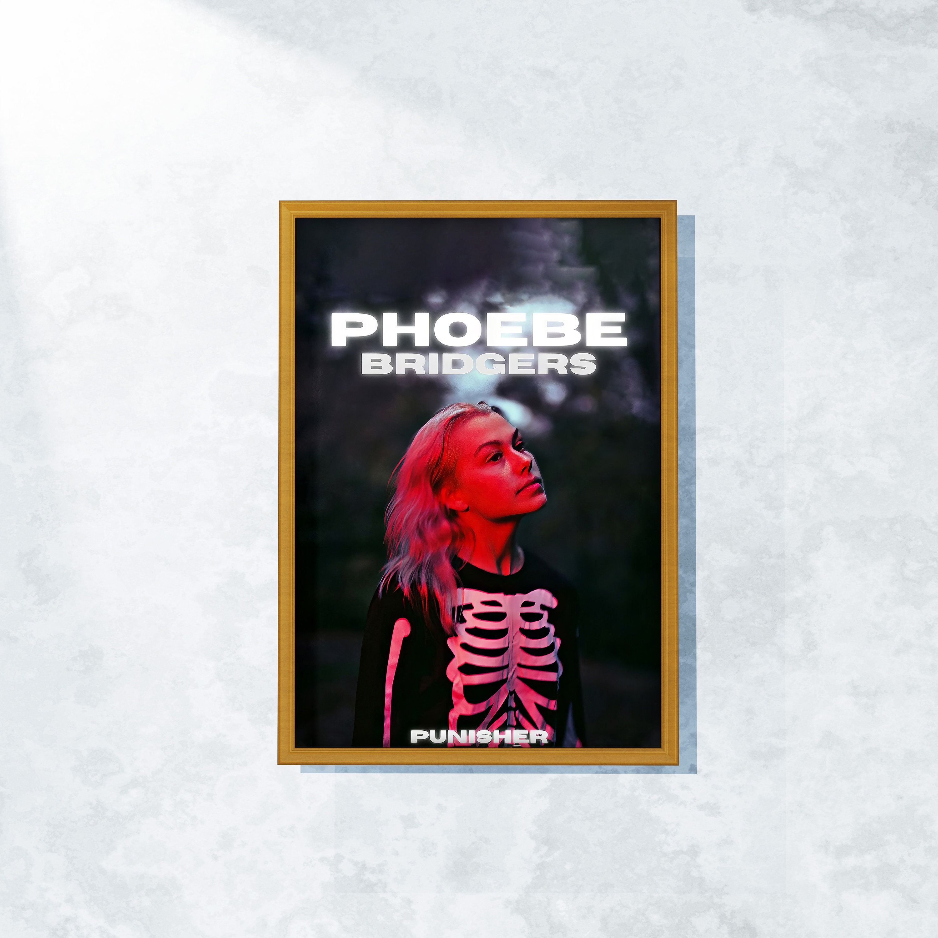 Phoebe Bridgers , Punisher Album Poster, Phoebe Bridgers Poster, Album Cover Poster, Music Print ...