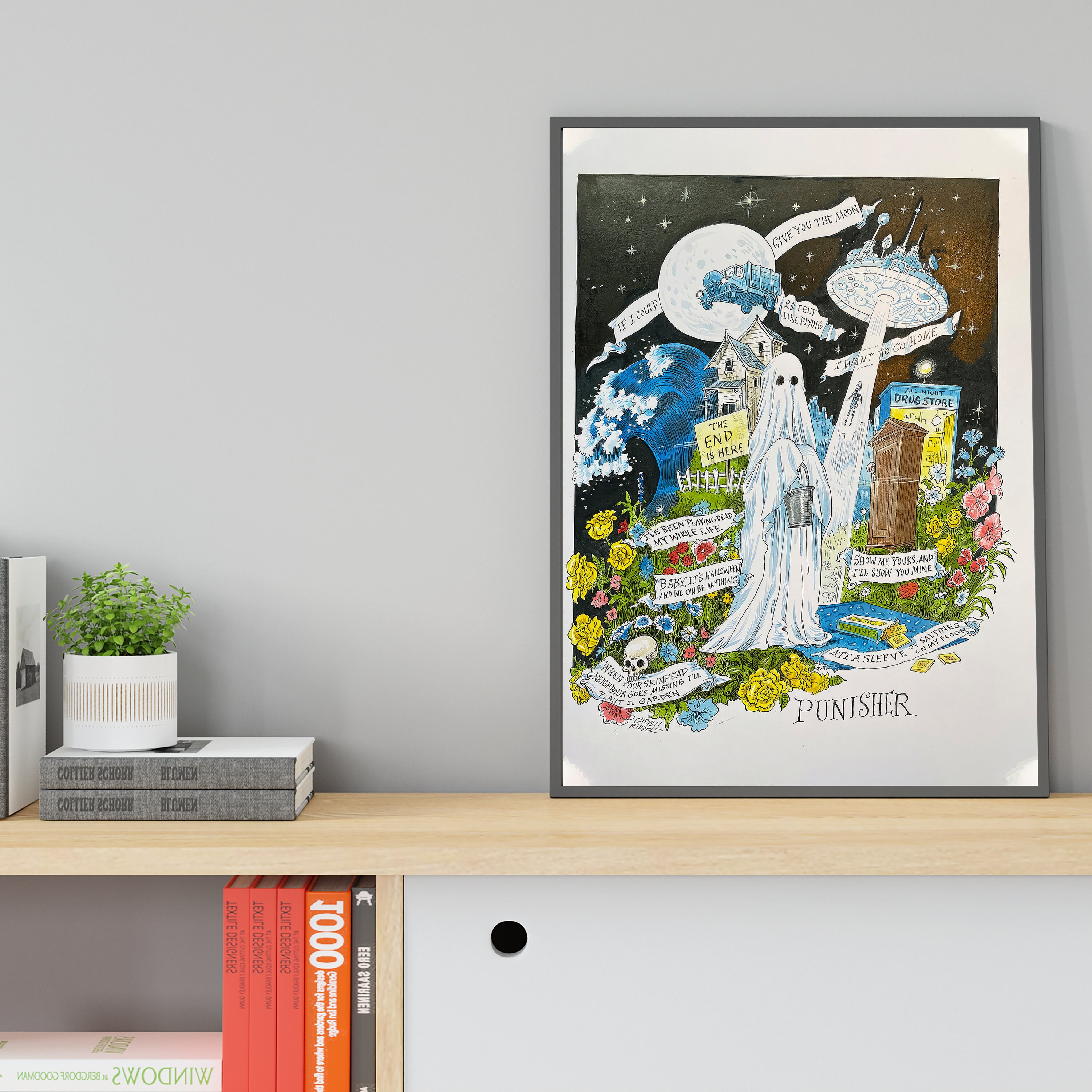 Phoebe Bridgers Poster, Phoebe Bridgers Reunion Tour 2022 Gig Poster ...