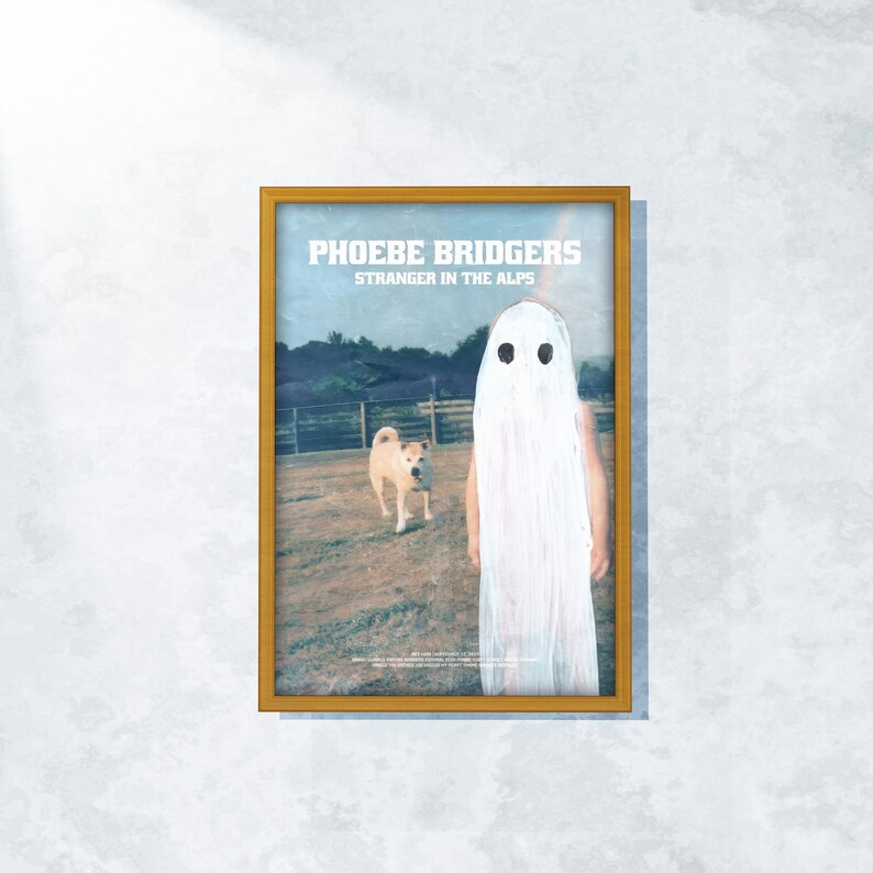 Phoebe Bridgers, Stranger in the Alps Album Poster, Phoebe Bridgers Poster, Album Cover Poster ...