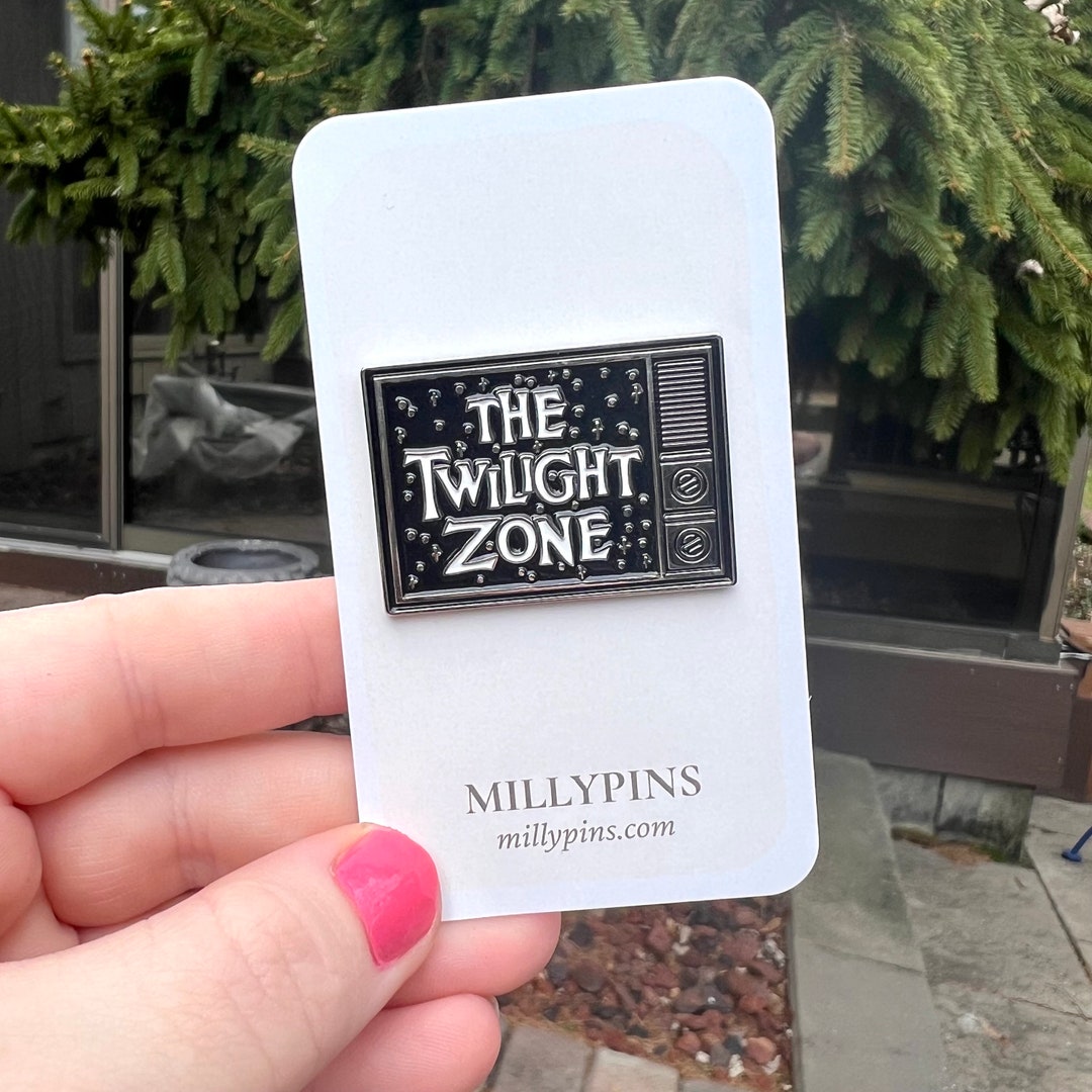 The Twilight Zone TV Enamel Pin Nostalgic - Etsy