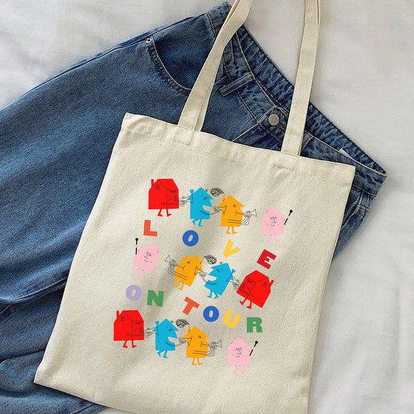 Harry Styles Merch Love on Tour Tote Bag - Etsy