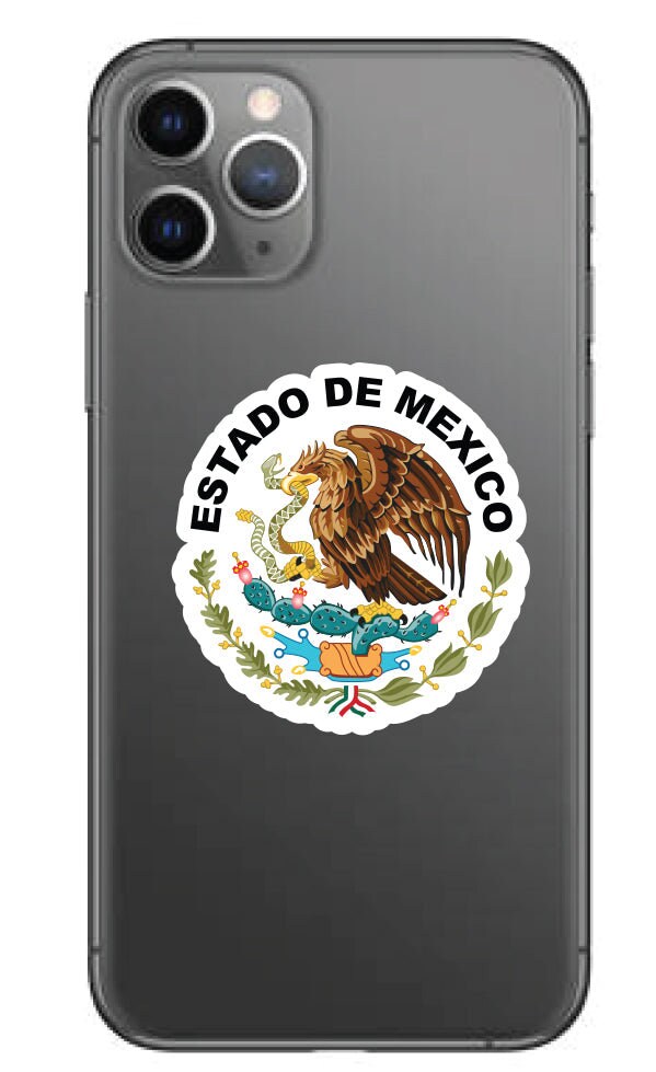 Escudo Mexican Flag Decal Edo De Mexico Car Window Laptop Vinyl Sticker ...