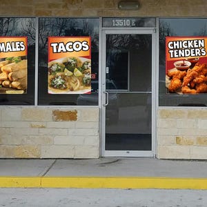 Chicken Tenders Sign Decal Window Sticker Truck Concession Vinyl ...