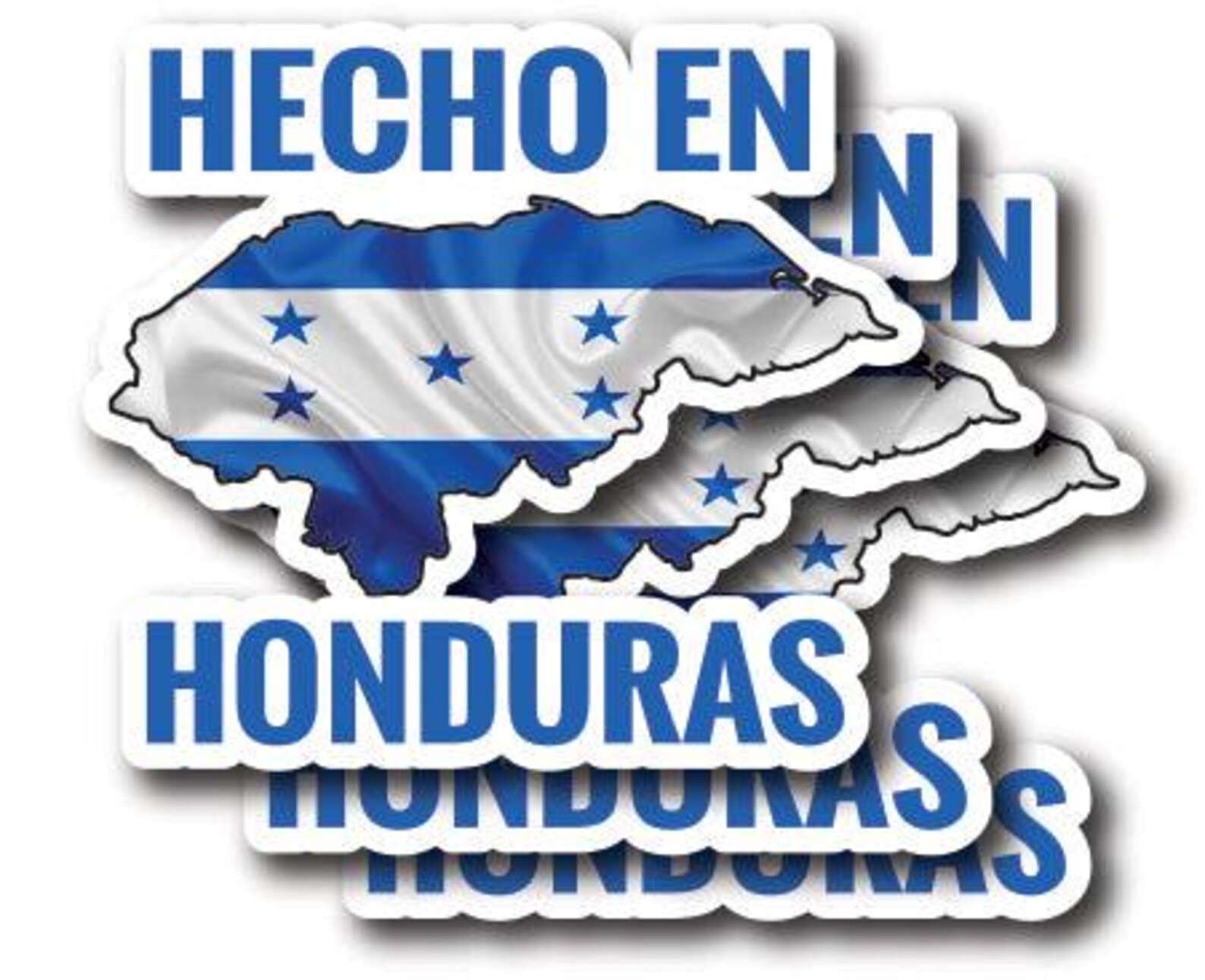 Hecho En Honduras Decal Car Window Vinyl Sticker Honduras Trokas ...