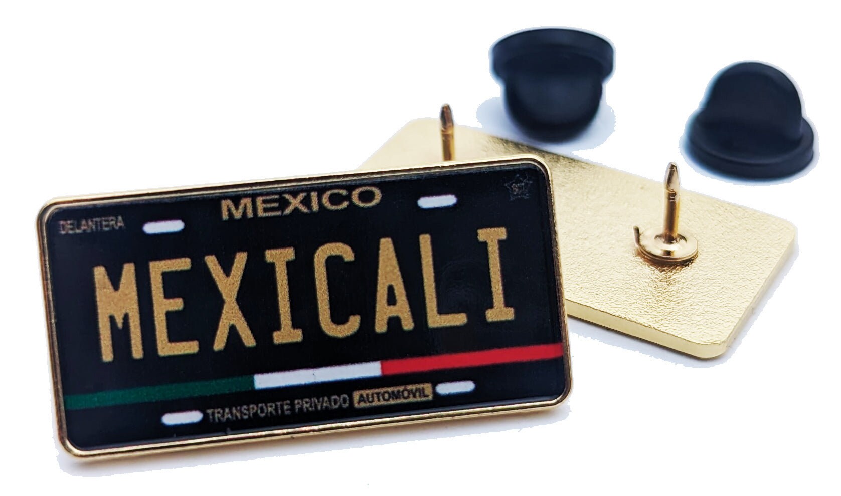 Mexicali Car Plate Pin for Caps and Clothing Enamel Badge Pin Baja ...