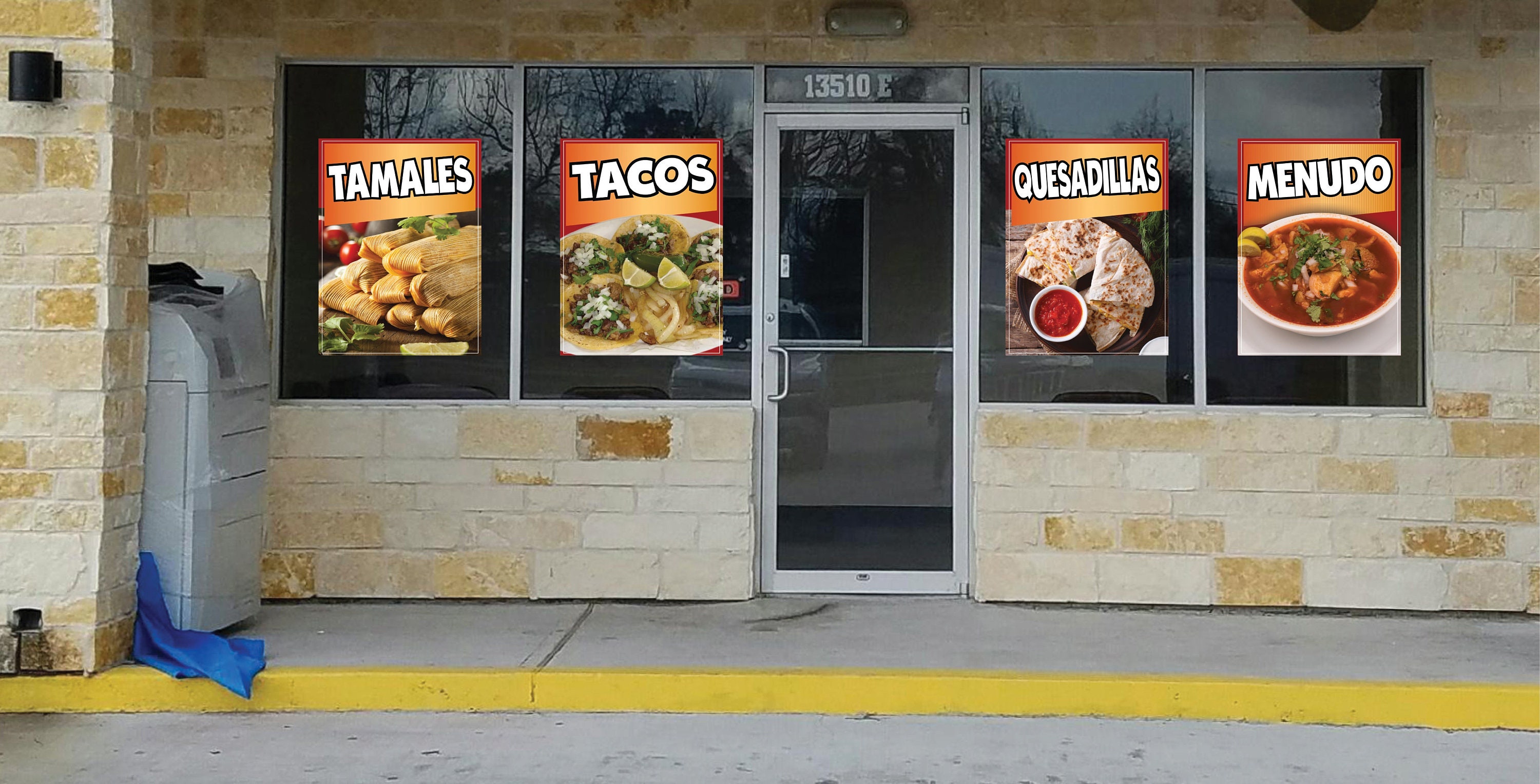 Menudo Decal Window Sticker Mexican Food Truck Concession Vinyl ...