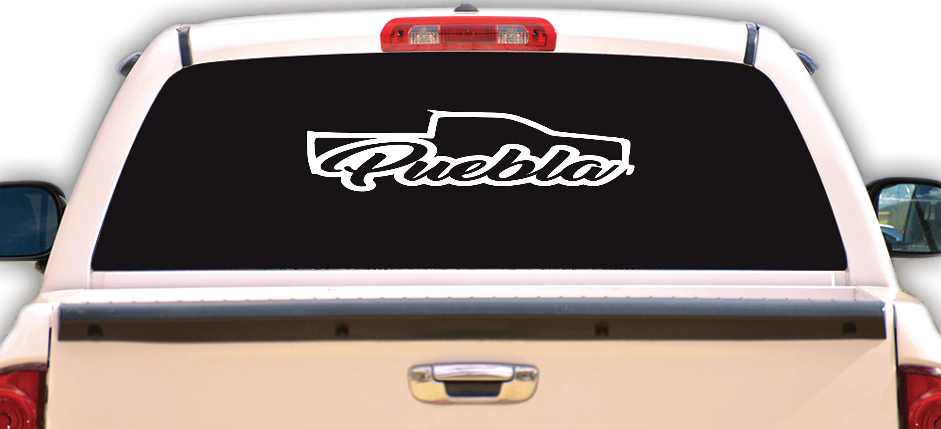 Puebla Decal Trokita Decal Car Window PUE Vinyl Sticker Mexico Trucking ...
