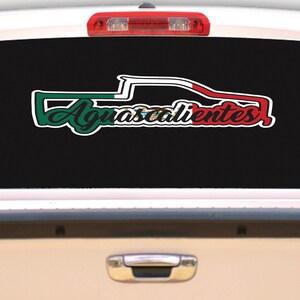 Aguascalientes Decal Trokita Decal Car Window Laptop Vinyl Sticker ...