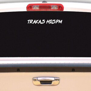 Trakas HDTPM Decal Car Window Vinyl Sticker Mexico Trucking Mexican ...