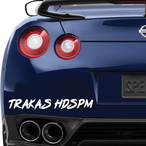 Trakas HDTPM Decal Car Window Vinyl Sticker Mexico Trucking Mexican ...