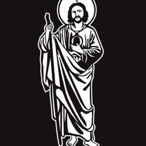 St Jude Decal Sticker Car Decal Window Laptop San Judas Saint Santo ...