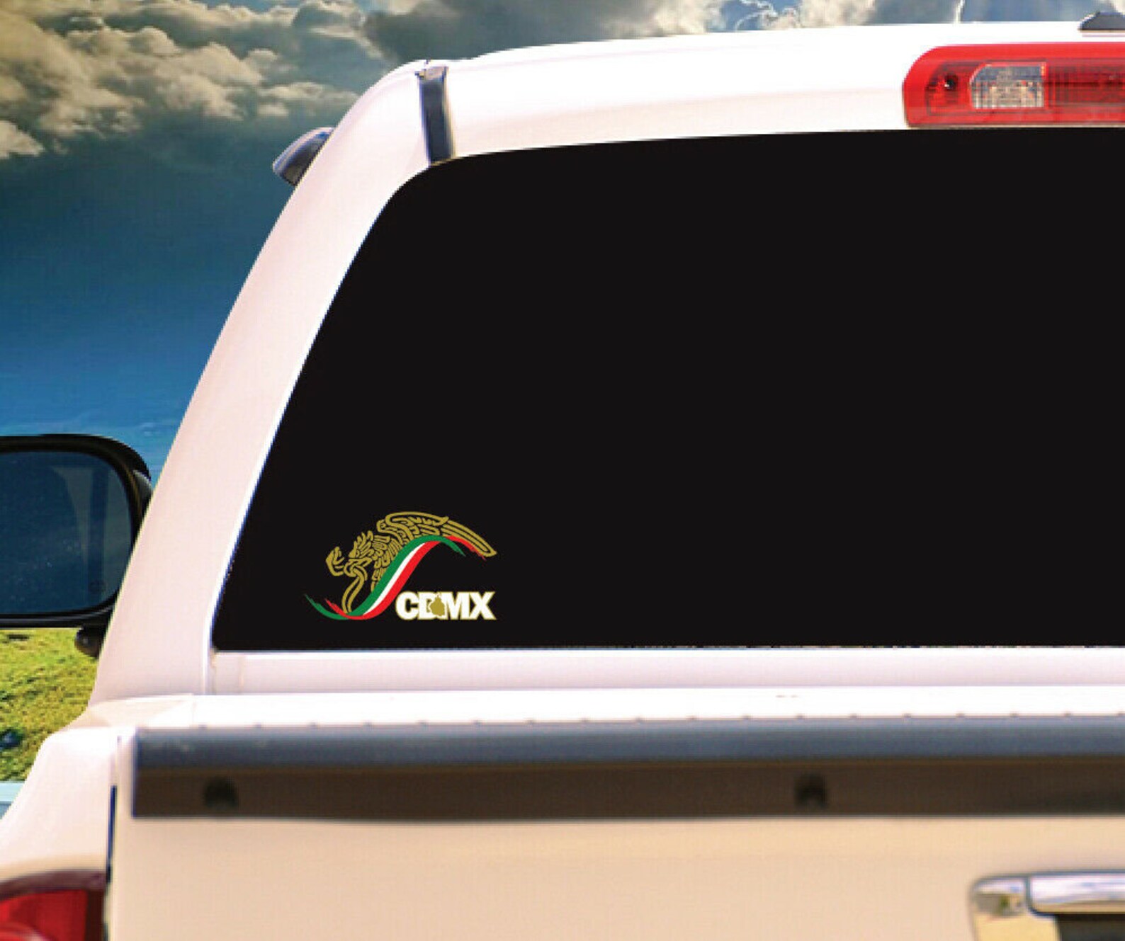 Mexico Eagle Ciudad De Mexico Sticker | Car Window Vinyl Sticker Decal ...