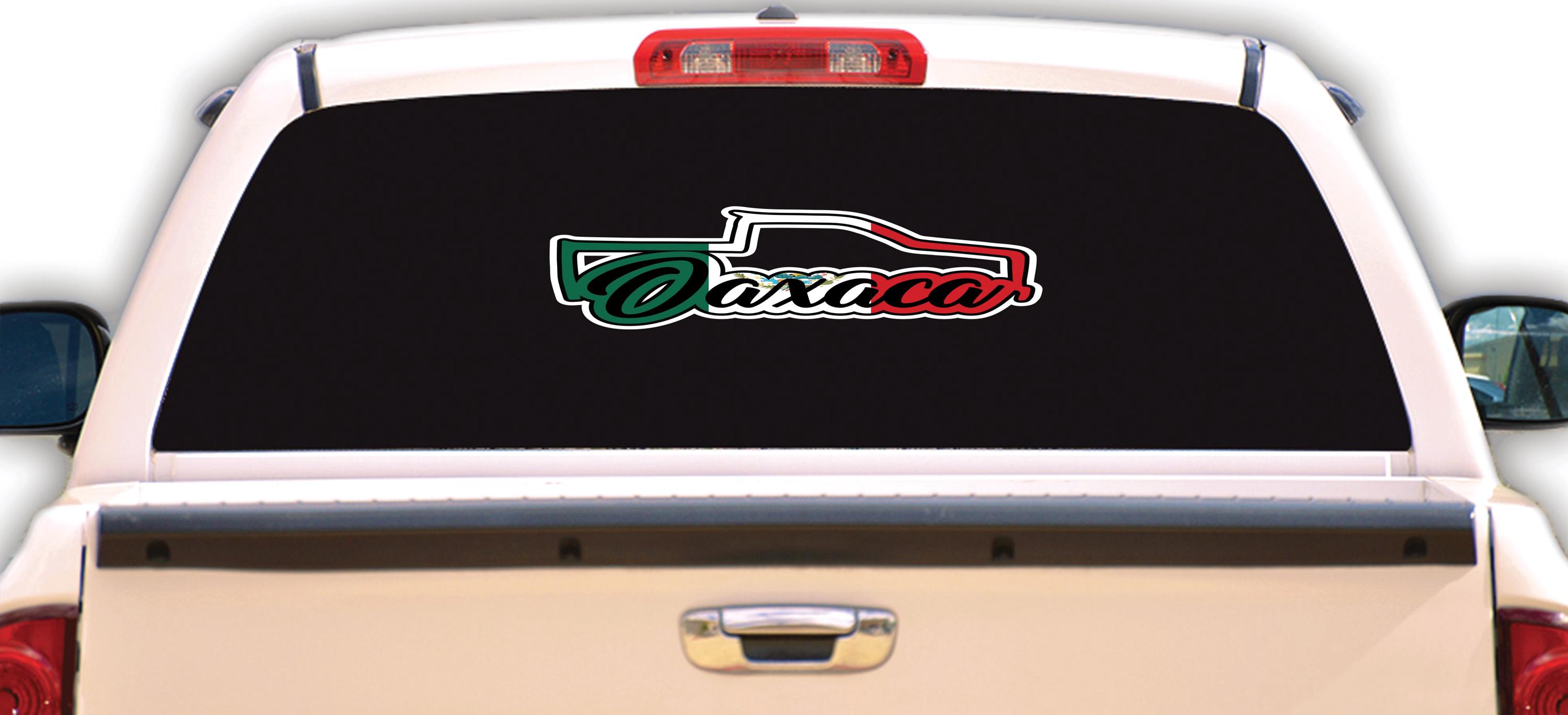 Oaxaca Decal Trokita Decal Car Window OAX Vinyl Sticker Mexico Trucking ...