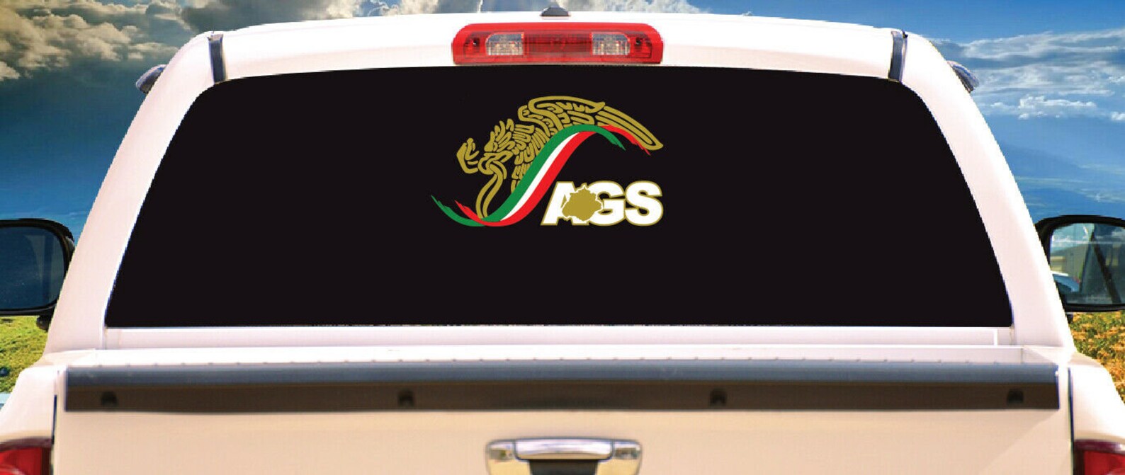 Mexico Escudo Car Window Vinyl Sticker Decal Gobierno Mex ...