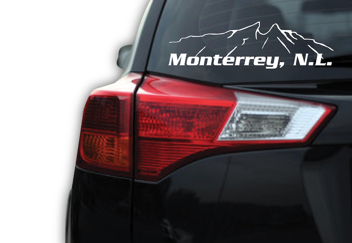 Cerro De La Silla Decal Car Window Laptop Vinyl Sticker Mexico ...