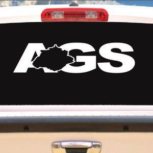 Aguascalientes Letters Decal Car Window Laptop Map Vinyl Sticker Mexico ...