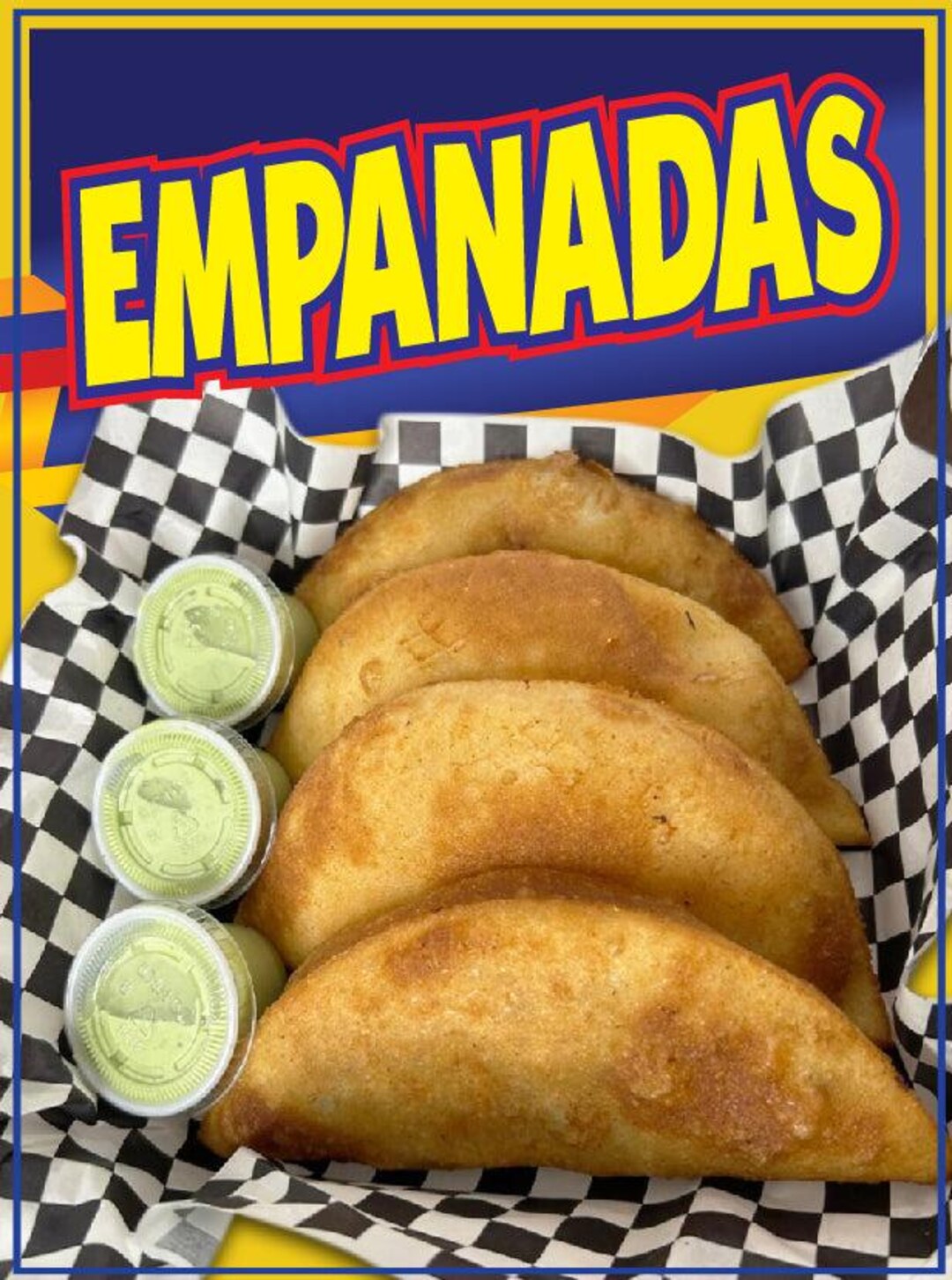 Empanadas Sticker Window Decal Truck Concession Vinyl Restaurant Wall ...