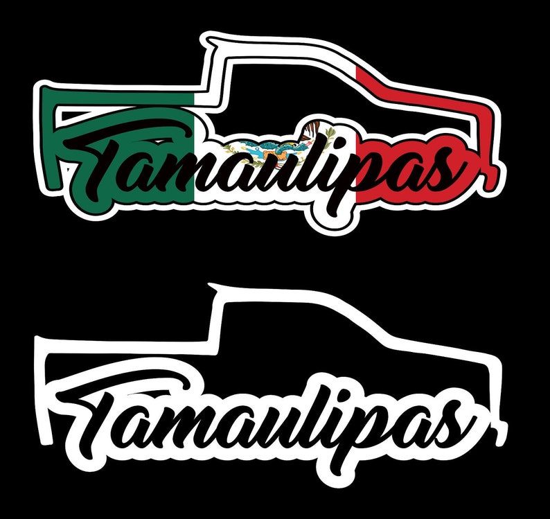 Tamaulipas Decal Trokita Decal Car Window TAMPS Vinyl Sticker Mexico ...