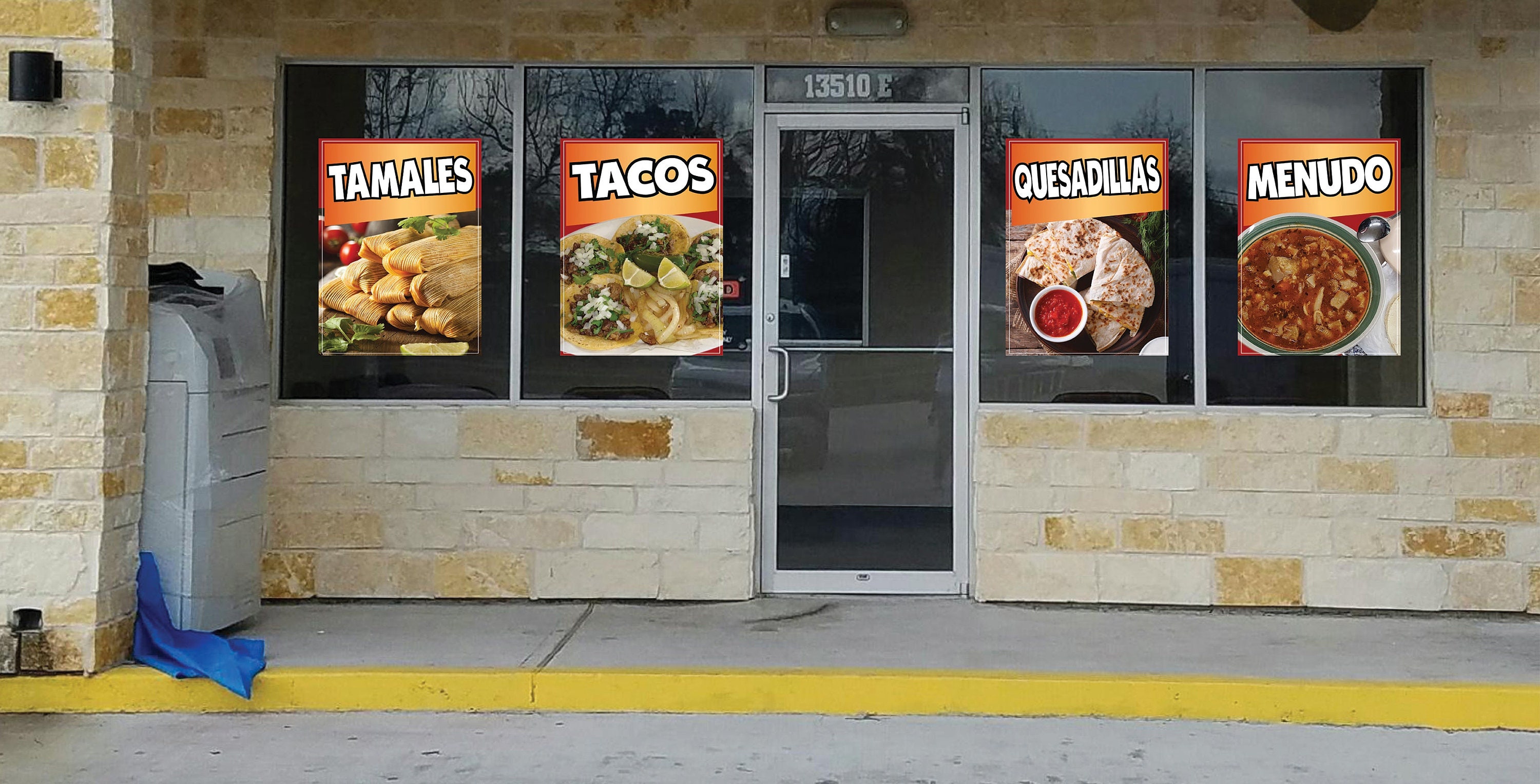 Tamales Decal Window Sticker Mexican Food Truck Concession Vinyl ...