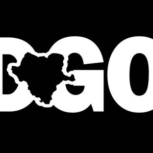 Durango Letters Decal Car Window Laptop Map Vinyl Sticker Mexico Estado ...