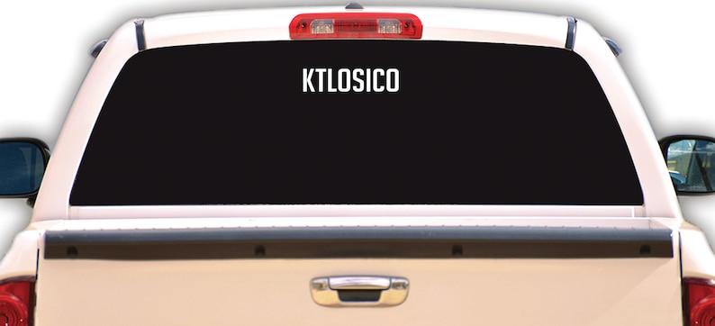 Ktelosico Decal Car Window Vinyl Sticker Mexican Flag Adhesive Trokas ...
