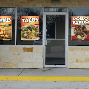 Pollo Asado Decal Window Sticker Mexican Food Truck Concession Vinyl #2 ...