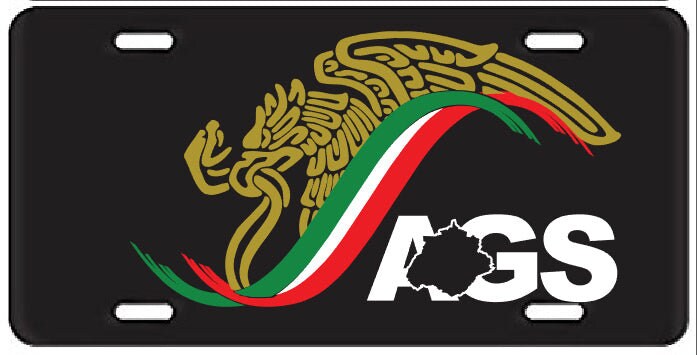 Mexican Logo Car Plate Aluminum License Plate Gobierno De Mexico Logo ...