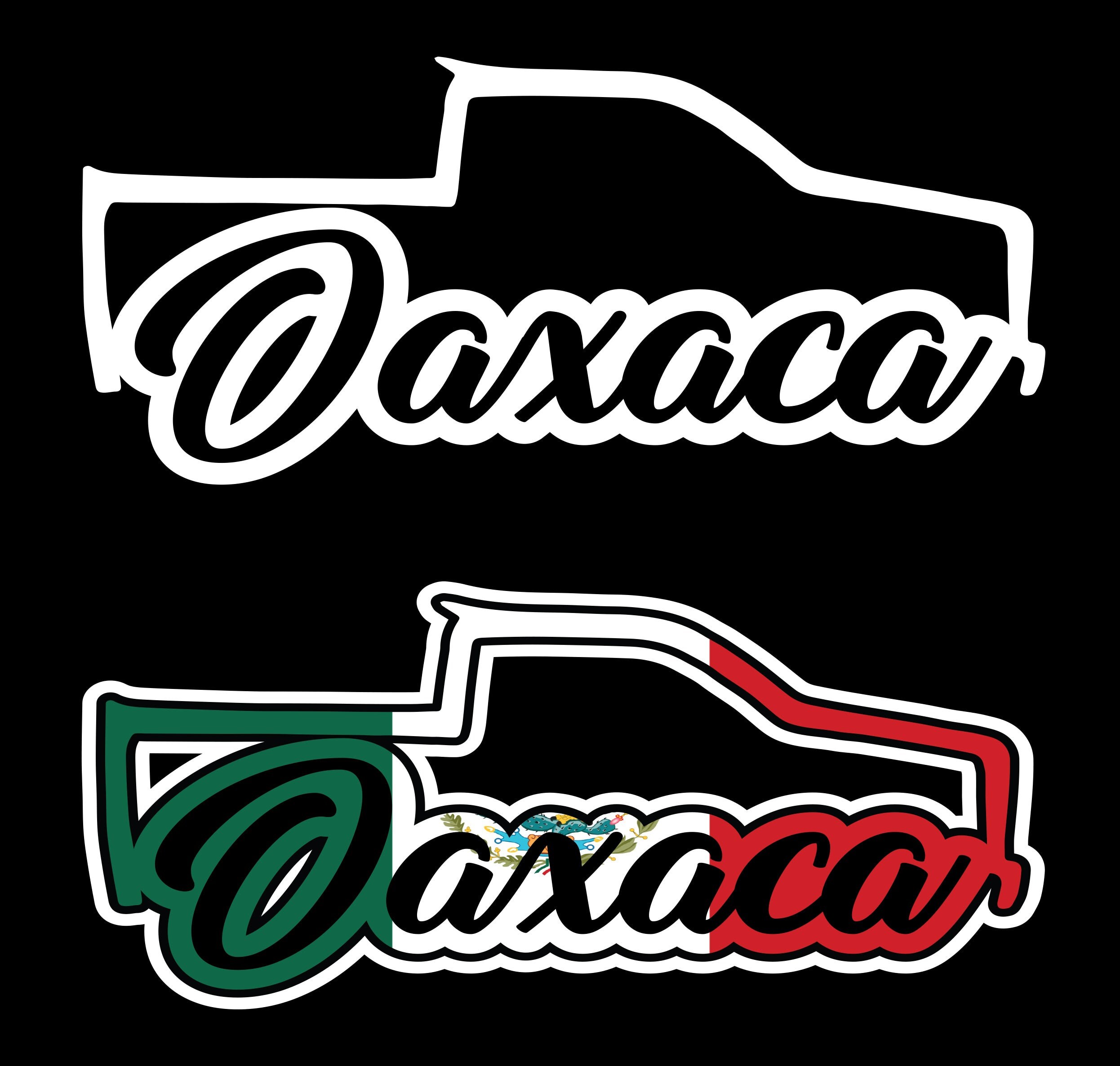 Oaxaca Decal Trokita Decal Car Window OAX Vinyl Sticker Mexico Trucking ...