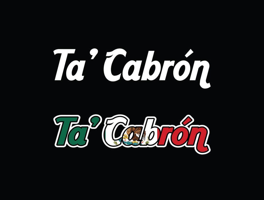 Ta' Cabron Decal Car Window Vinyl Sticker Mexico Trucking Sticker Ta ...