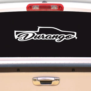 Durango Decal Trokita Decal Car Window DGO Vinyl Sticker Mexico ...