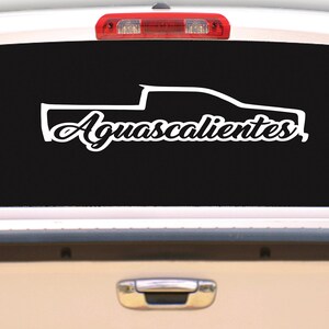 Aguascalientes Decal Trokita Decal Car Window Laptop Vinyl Sticker ...
