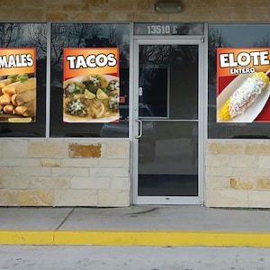 Elote Entero Sticker Window Sticker Mexican Food Truck Concession Vinyl ...