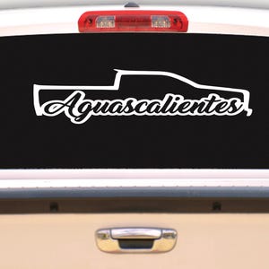 Aguascalientes Decal Trokita Decal Car Window Laptop Vinyl Sticker ...