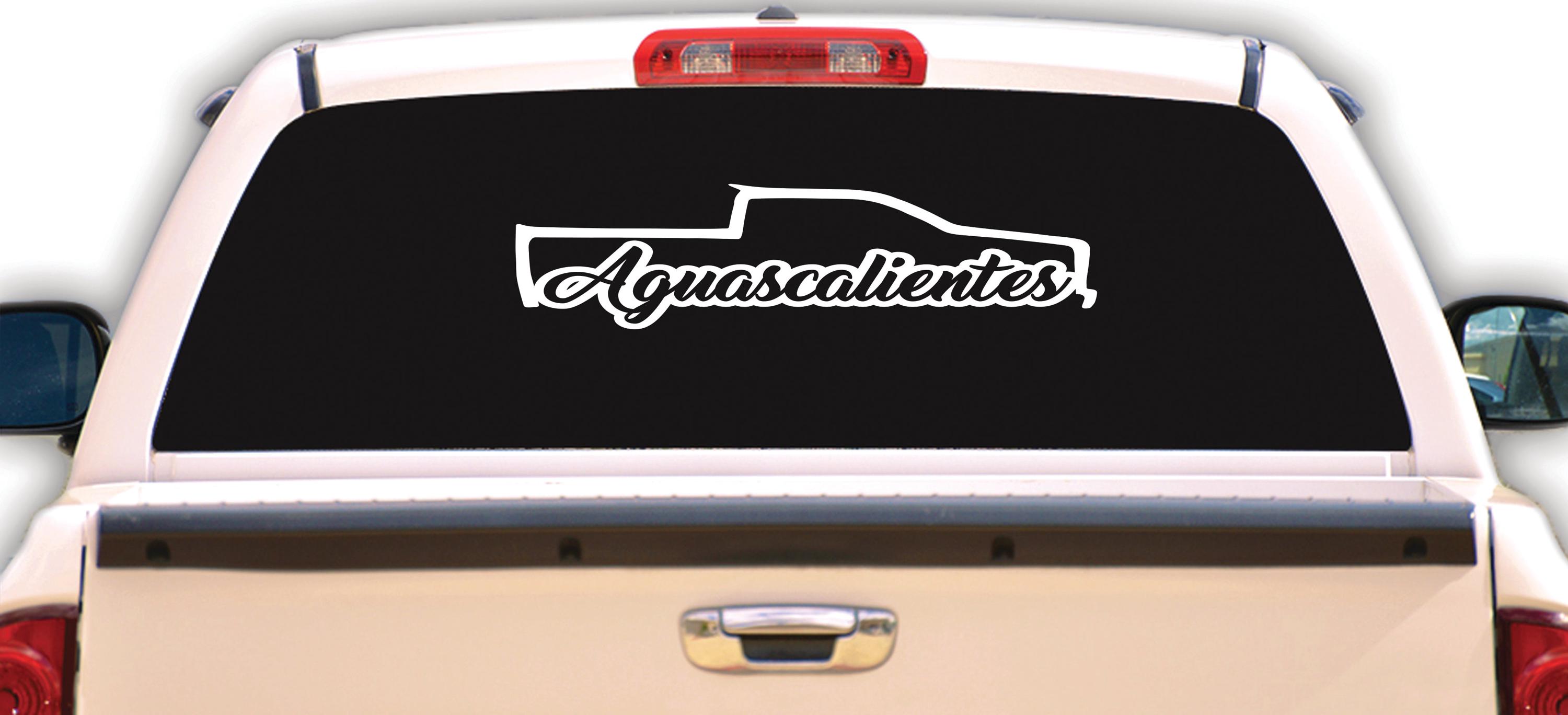 Aguascalientes Decal Trokita Decal Car Window Laptop Vinyl Sticker ...