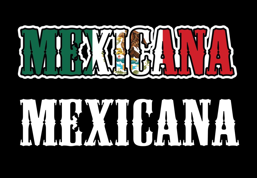 Mexicana Decal Car Window Vinyl Sticker Mexico Trucking Sticker Trucks ...